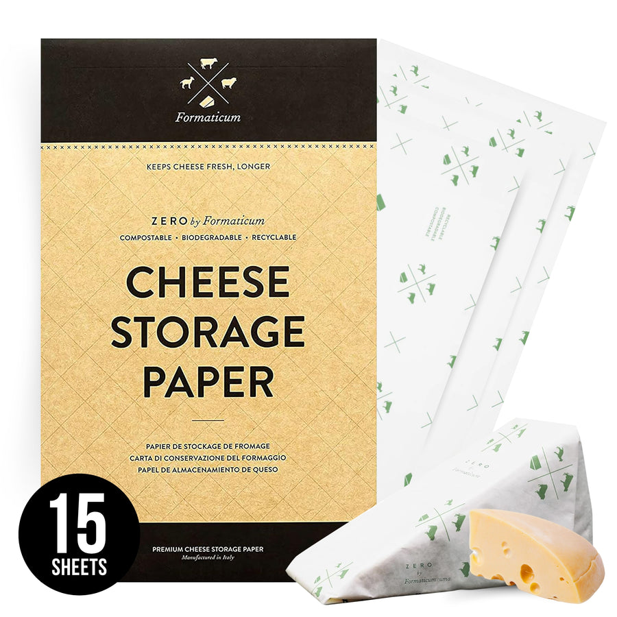 Cheese Storage Paper, Compostable & Plastic-Free