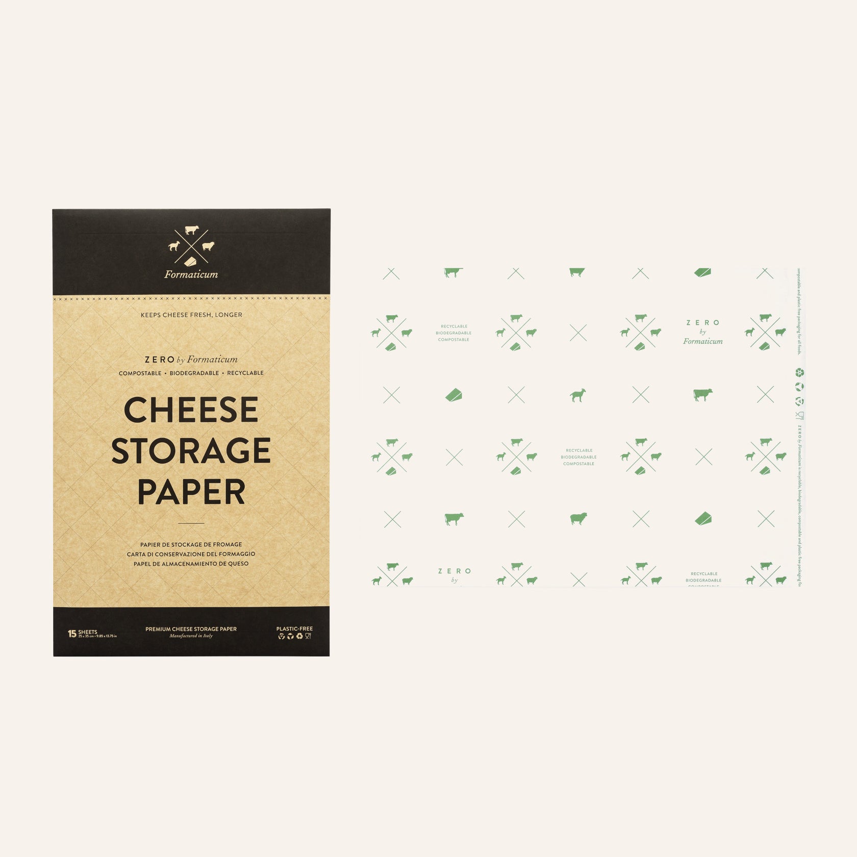 Zero Cheese Storage Paper – Formaticum